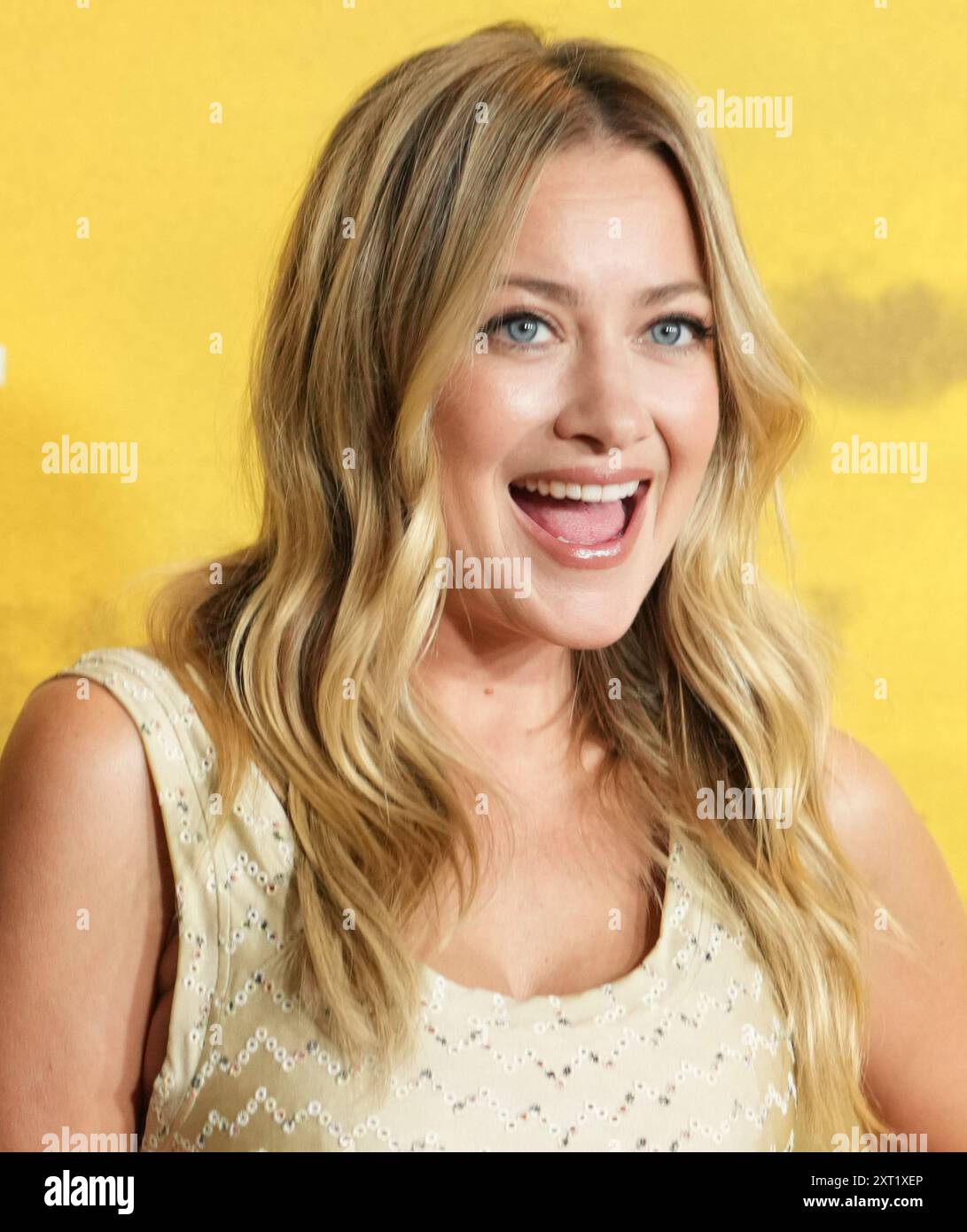 Los Angeles, USA. 12th Aug, 2024. Meredith Hagner arrives at the Apple ...