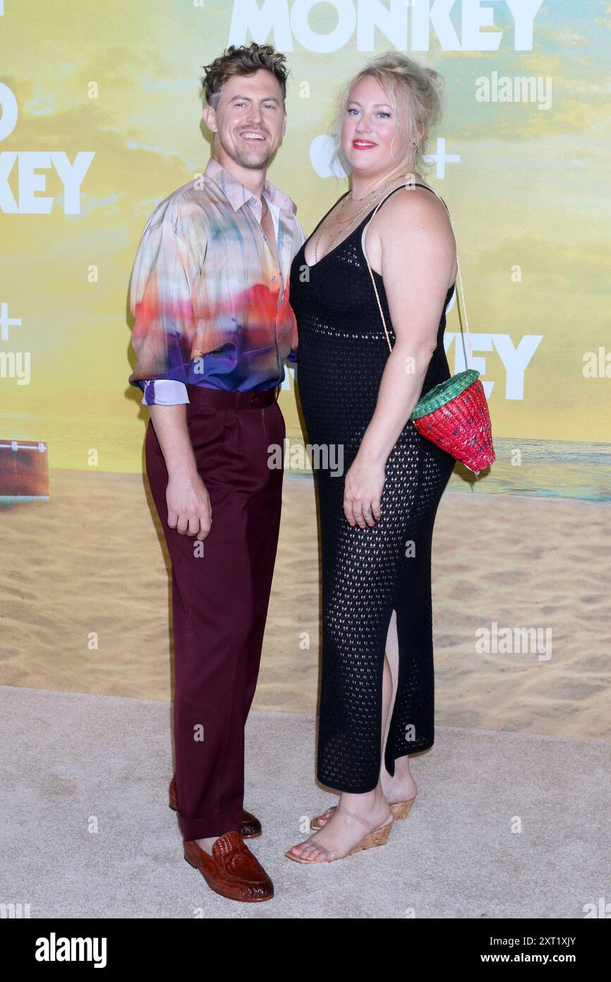 Los Angeles, USA. Ca. 12th Aug, 2024. Alex Moffat, Caroline Kingsley at ...