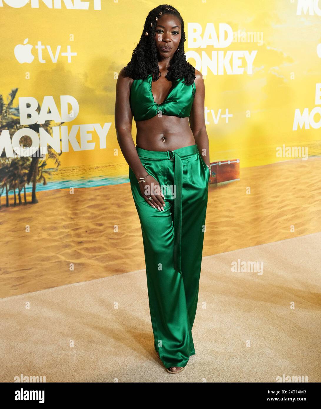 Aba Arthur arrives at the Apple TV+'s Series BAD MONKEY Premiere held at the Billy Wilder ...