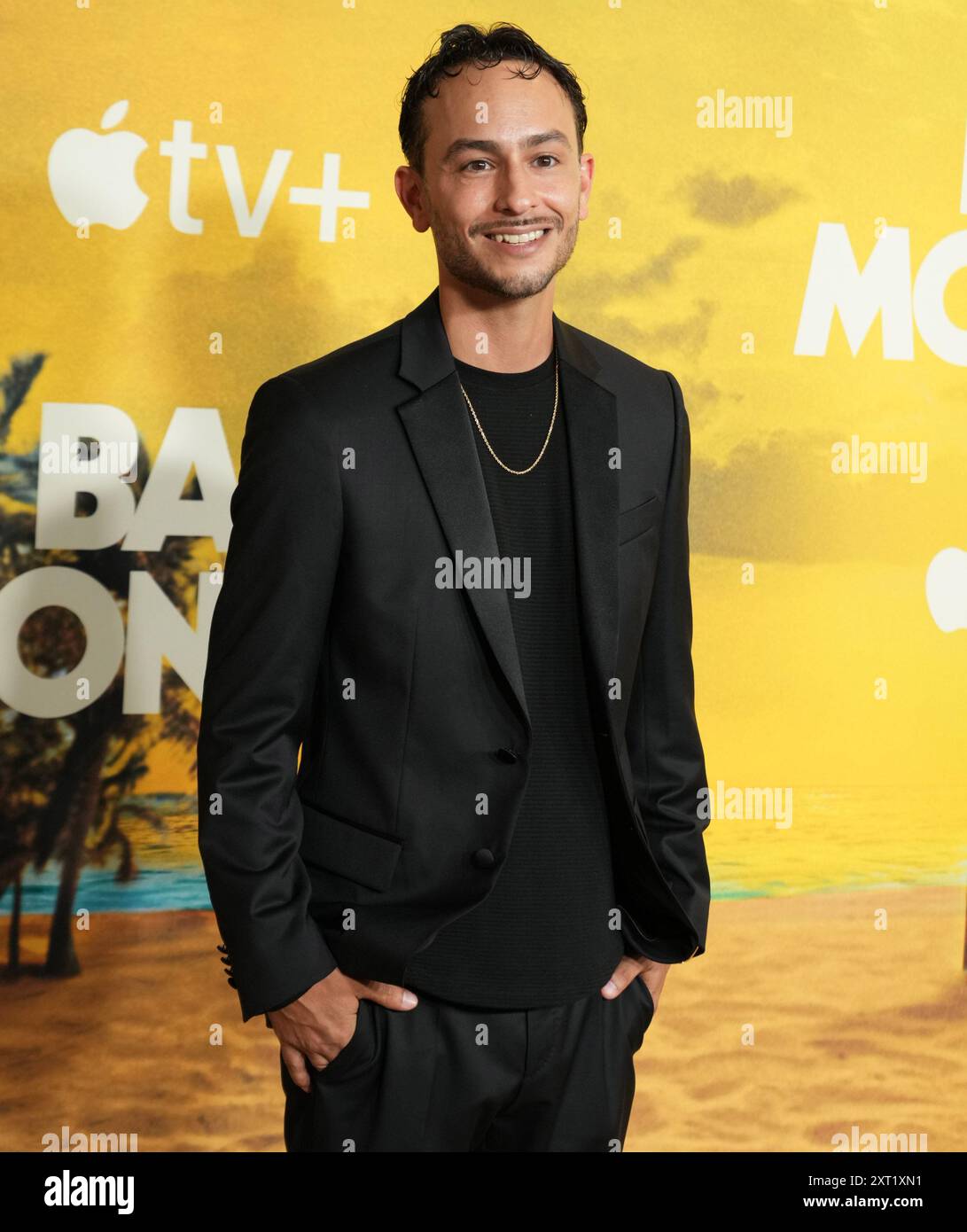 Eric Diaz arrives at the Apple TV+'s Series BAD MONKEY Premiere held at the Billy Wilder Theater ...