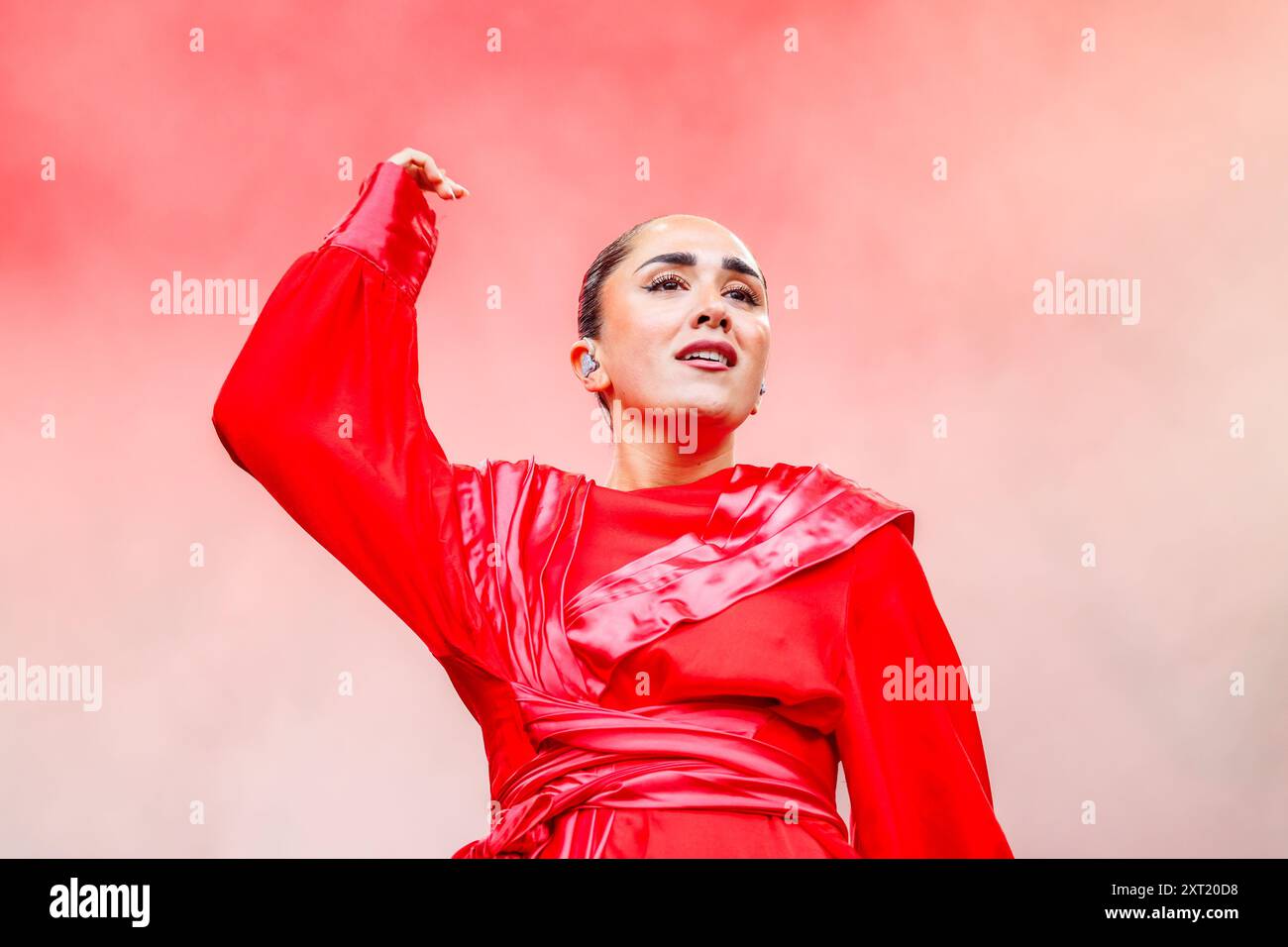 Oslo, Norway. 09th, August 2024. The Swedish-Norwegian-Iranian singer ...