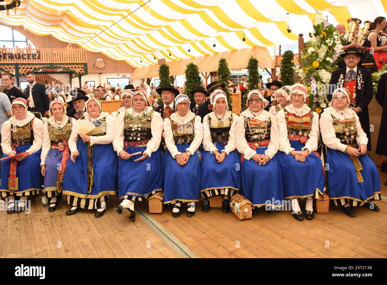 Trachtengruppe Straubing 10.08.2024 Straubinger Gaeubodenvolksfest ...