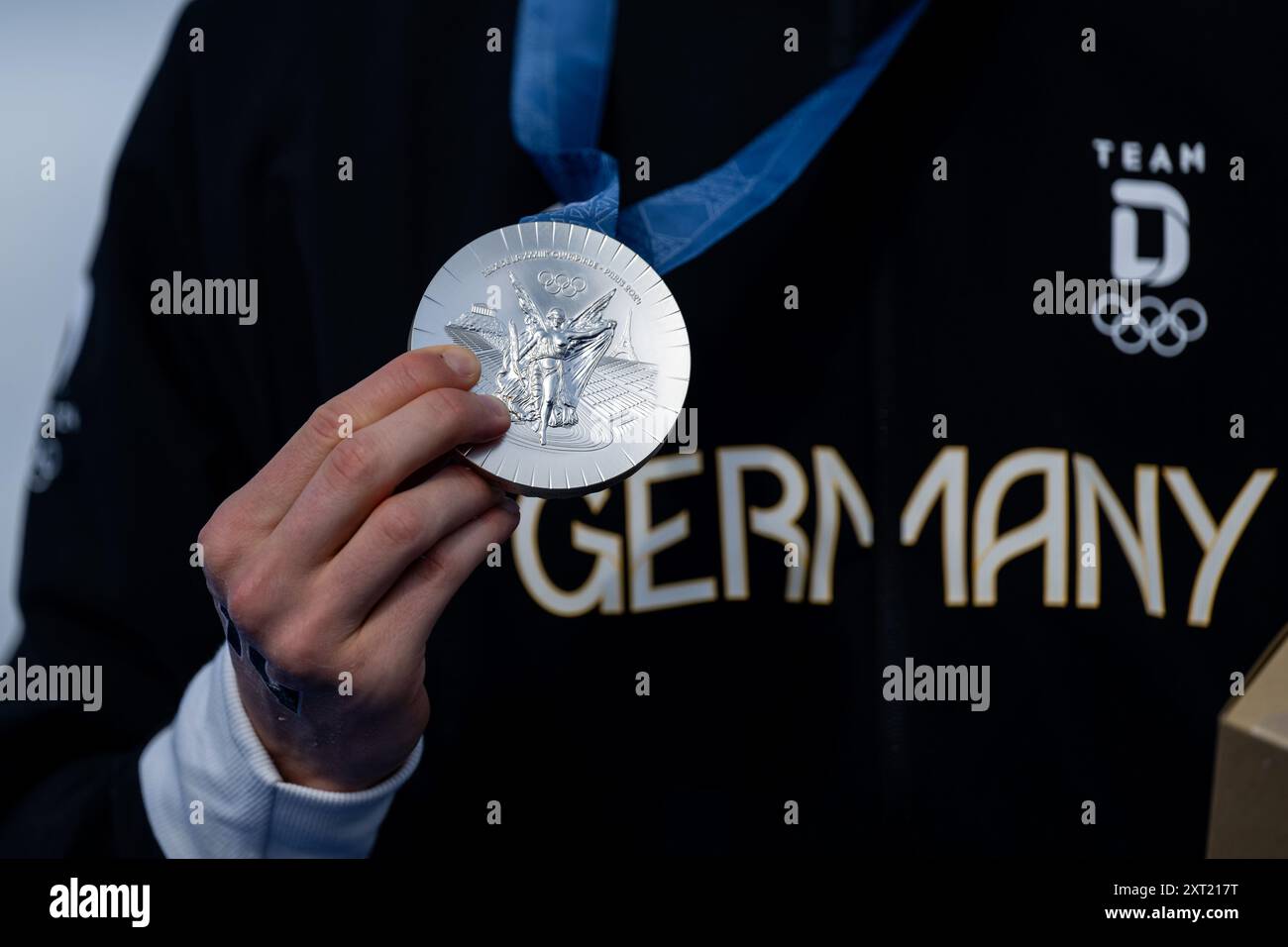 Silbermedaille von KLEMET Oliver (Deutschland), FRA, Olympische Spiele ...