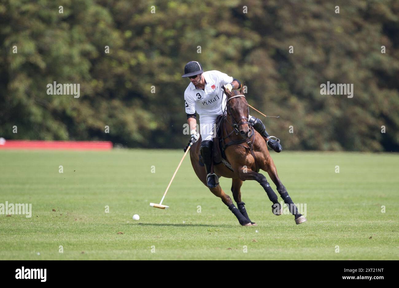 Polo action at Beaufort Polo Club Stock Photo - Alamy
