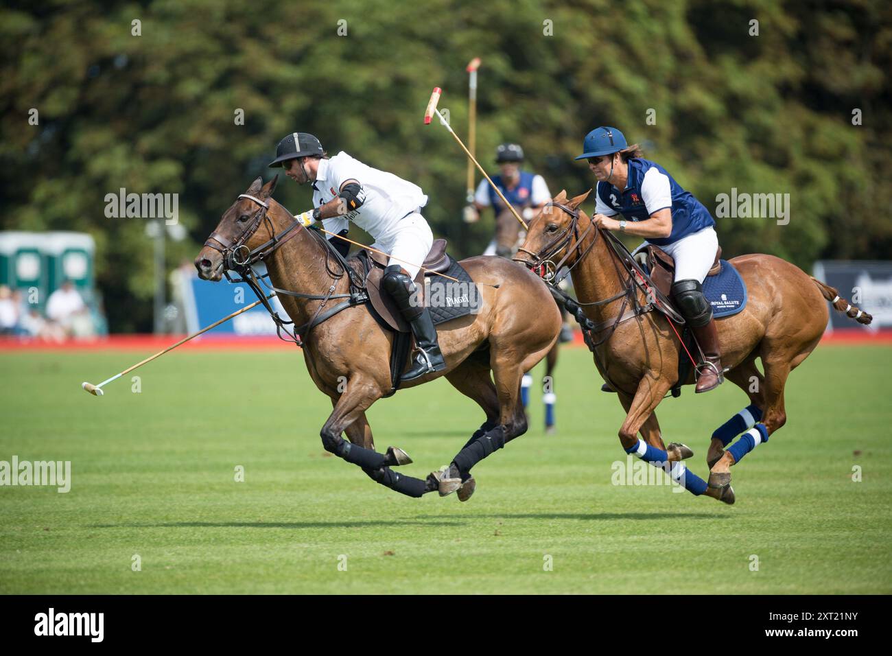 Polo action at Beaufort Polo Club Stock Photo - Alamy