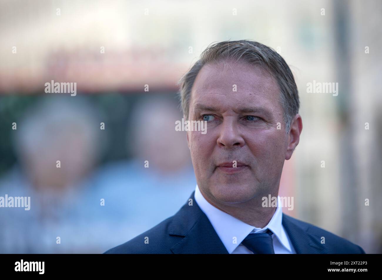 AUSTRIA; VIENNA; 20240813; Chairman of the Social Democratic Party of Austria (SPÖ), Andreas ...
