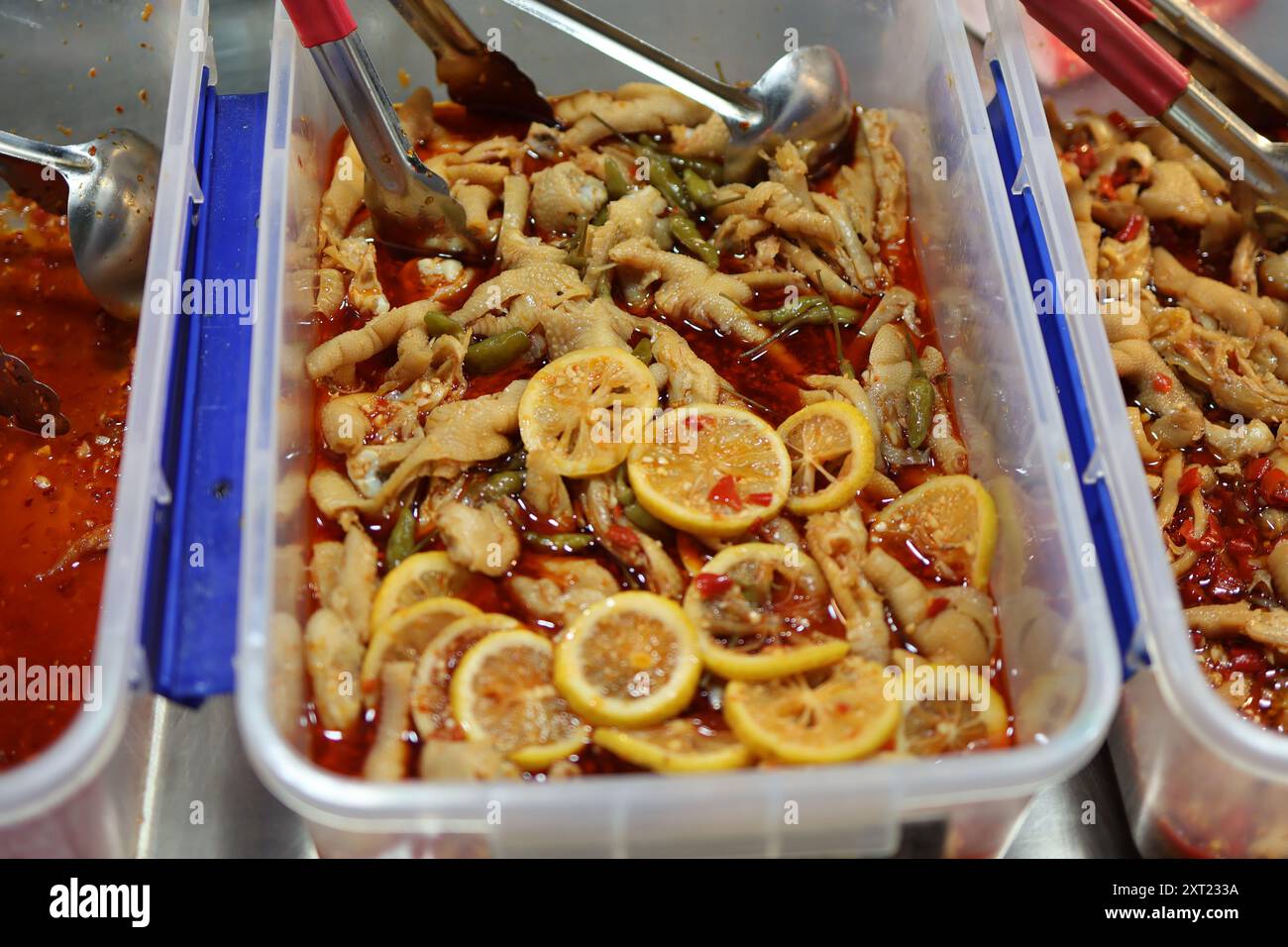 Asian Street Food dishes in a Chinese Night Market Stock Photo - Alamy
