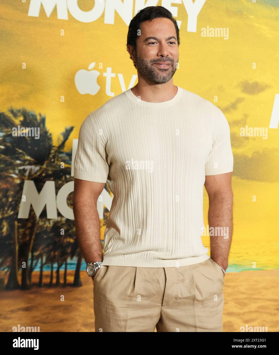 Victor Turpin arrives at the Apple TV+'s Series BAD MONKEY Premiere ...