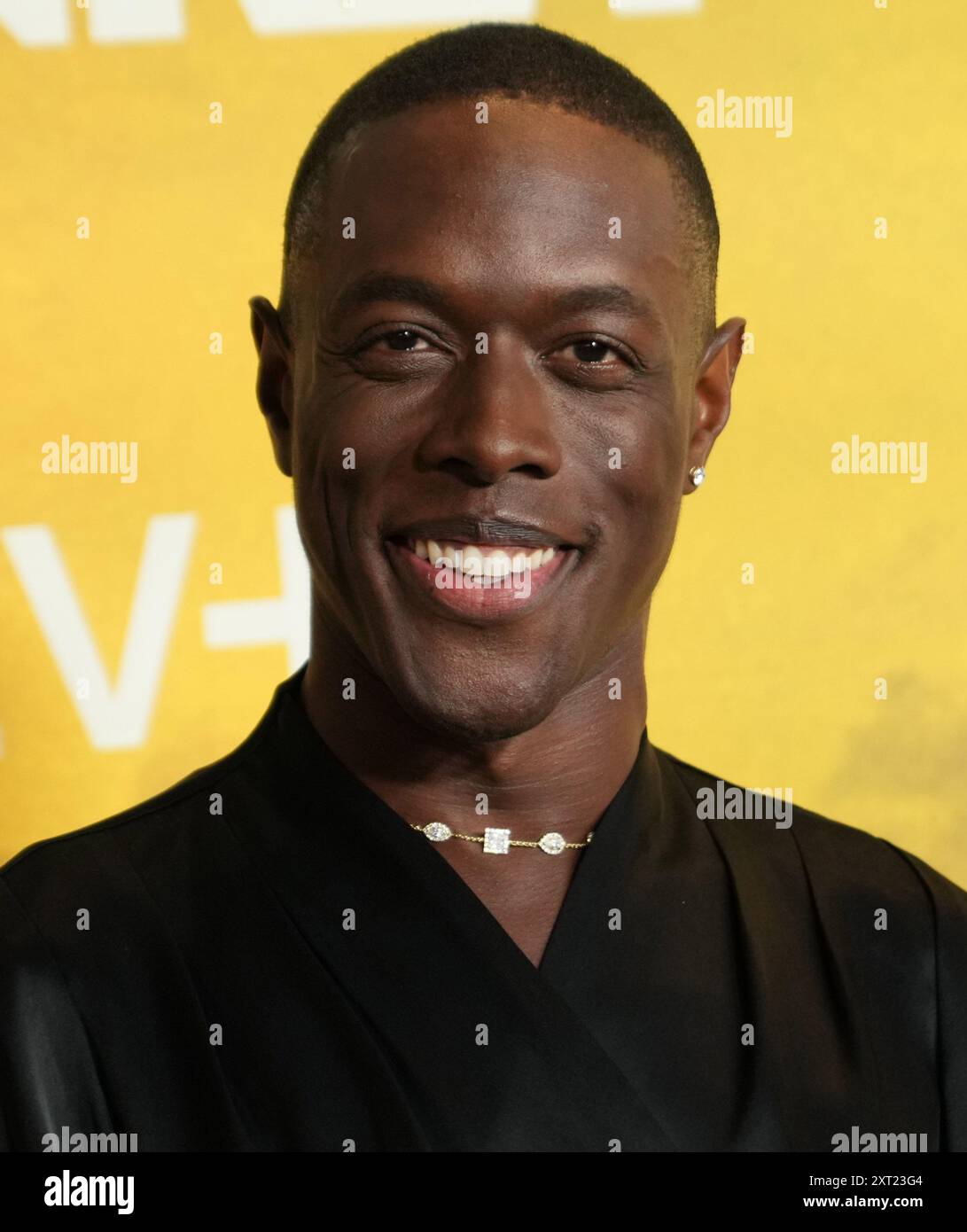 Ronald Peet arrives at the Apple TV+'s Series BAD MONKEY Premiere held ...