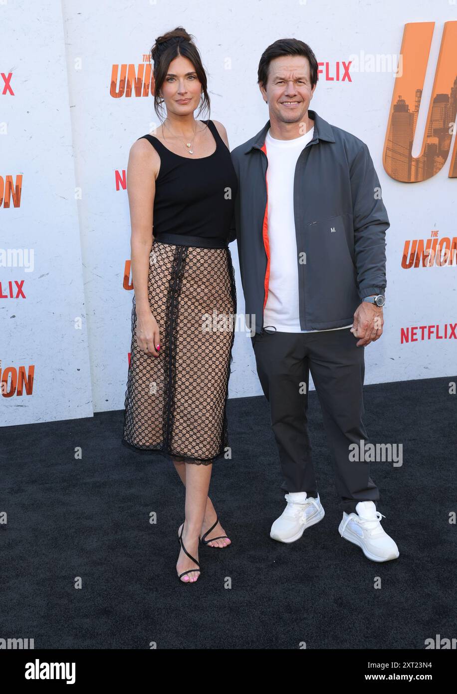 Los Angeles, Ca. 12th Aug, 2024. Rhea Durham, Mark Wahlberg at the LA ...