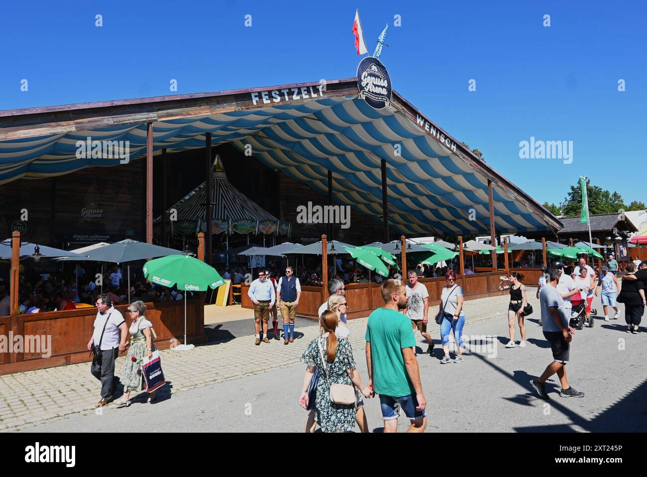 Nach dem Oktoberfest ist das Gäubodenvolksfest in Straubing das ...