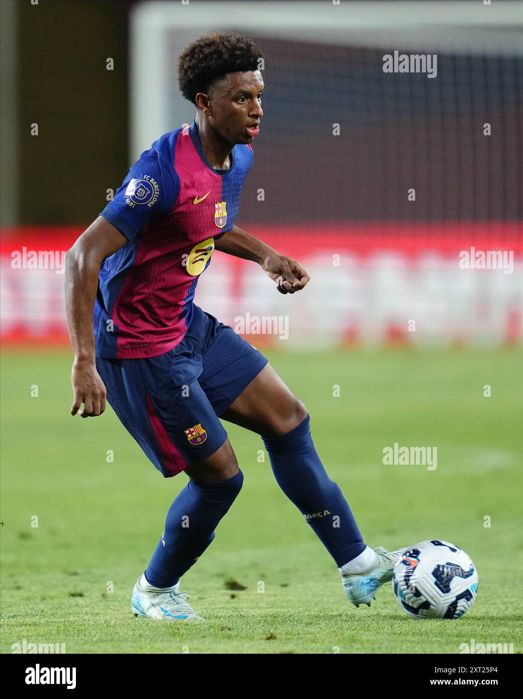 Alejandro Balde of FC Barcelona during the Joan Gamper Trophy match ...