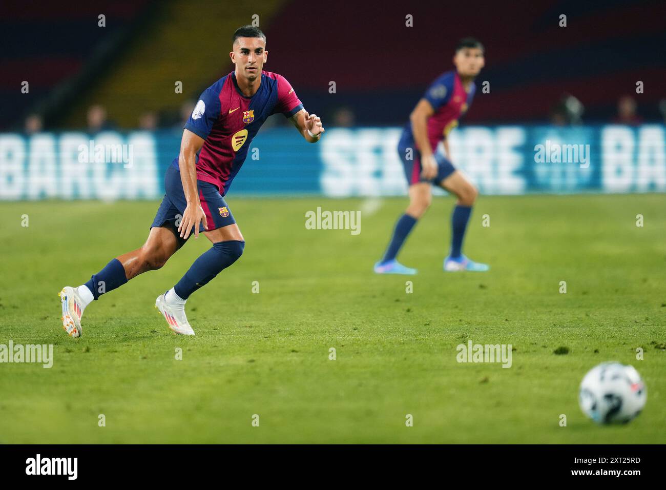 Ferran Torres of FC Barcelona during the Joan Gamper Trophy match ...