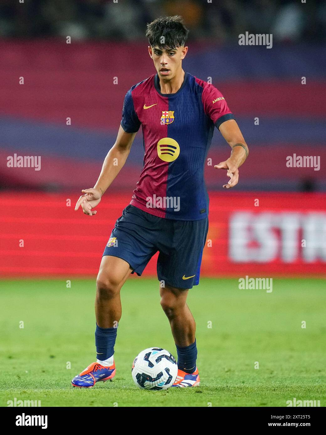 Marc Bernal of FC Barcelona during the Joan Gamper Trophy match between ...