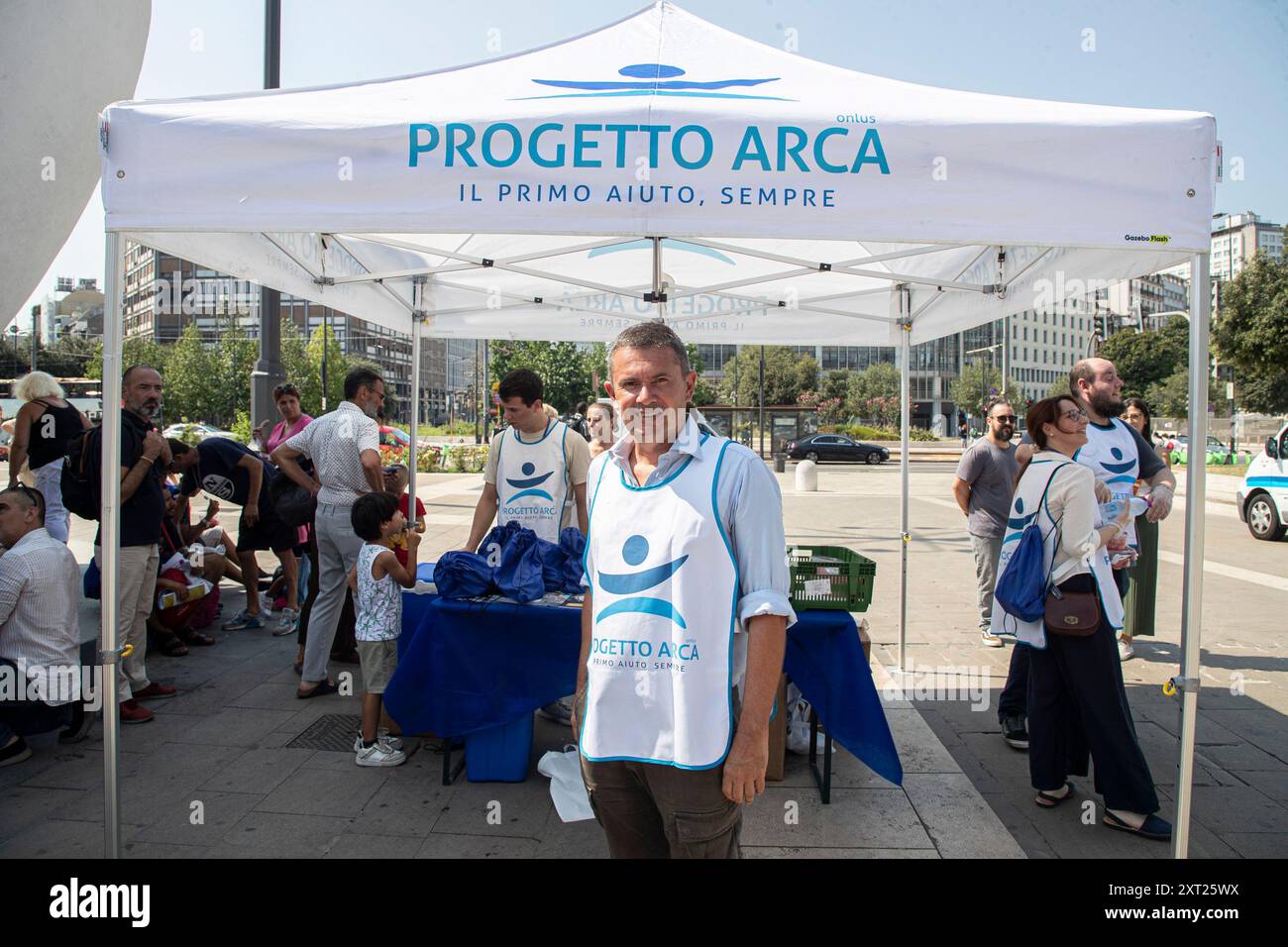 Milano, Italia. 13th Aug, 2024. Nella foto il Presidente di Progetto ...