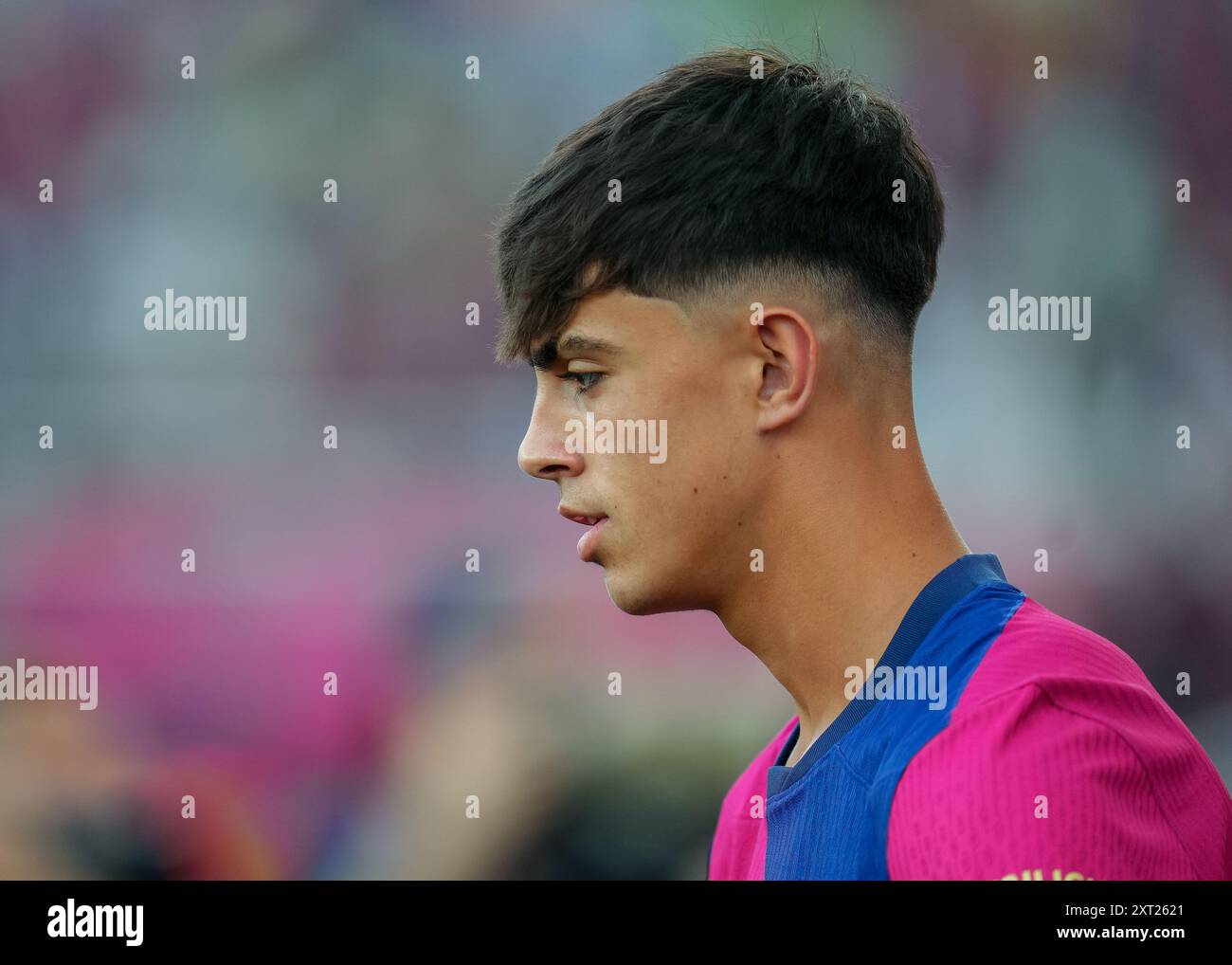 Barcelona, Spain. 12th Aug, 2024. Marc Bernal of FC Barcelona during ...