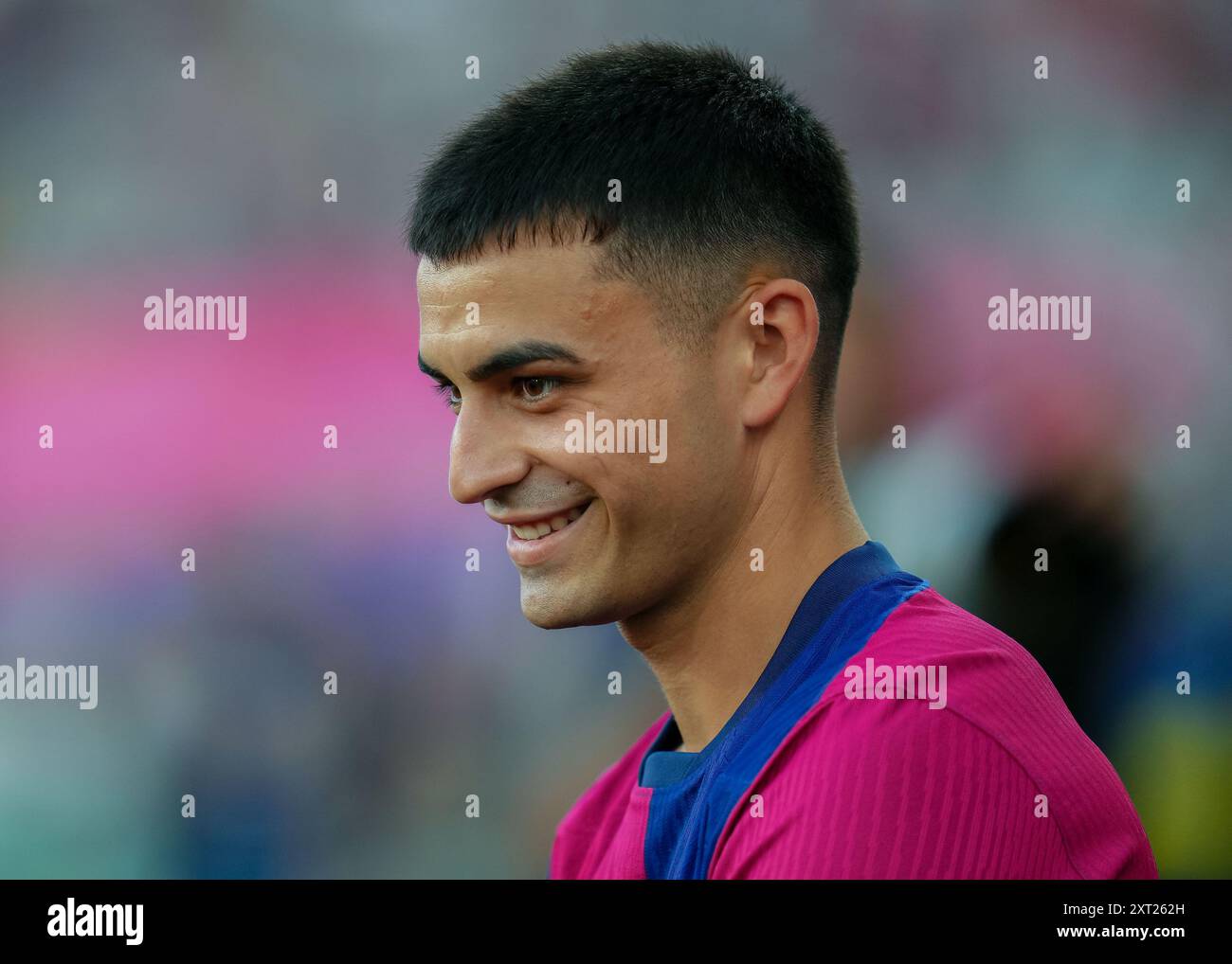 Barcelona, Spain. 12th Aug, 2024. Pedro Gonzalez Pedri of FC Barcelona during the Joan Gamper ...