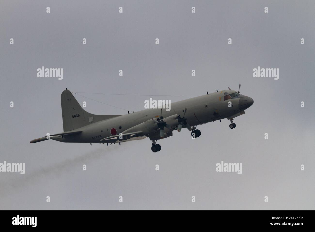 A Lockheed P-3C Orion Maritime reconnaissance aircraft with the ...