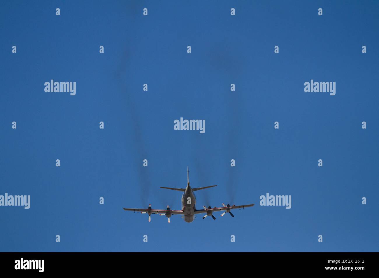 A Lockheed P-3C Orion Maritime reconnaissance aircraft with the ...