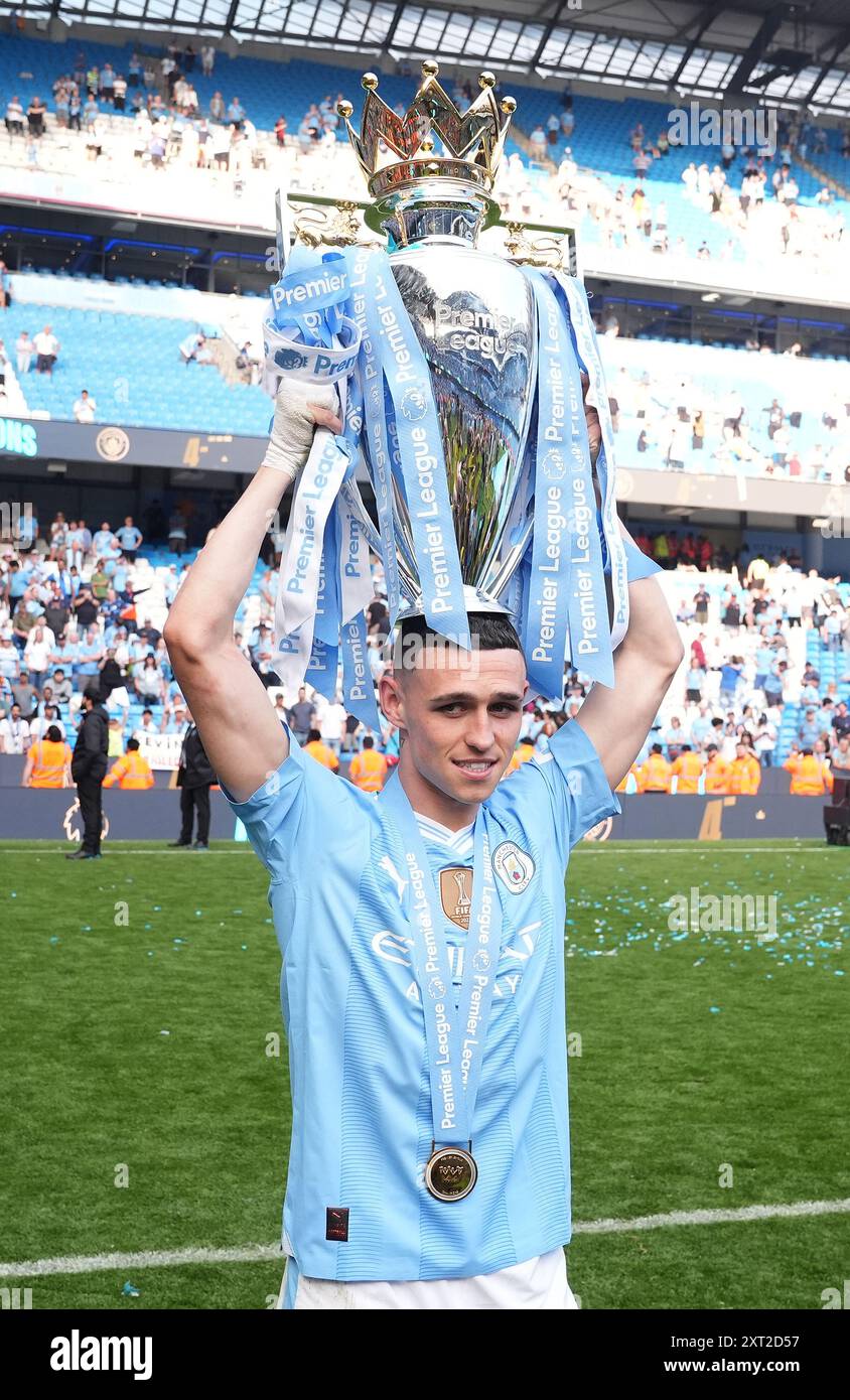 File photo dated 19-05-2024 of Manchester City's Phil Foden who has ...