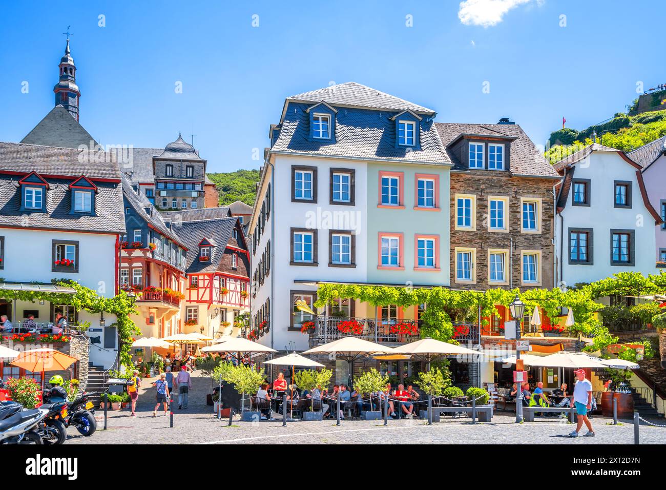 Panorama beilstein on moselle hi-res stock photography and images - Alamy