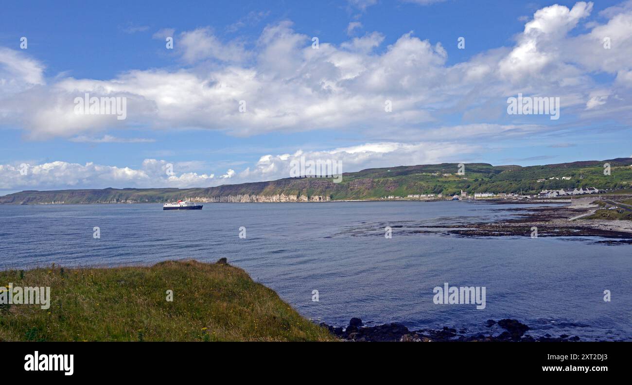 HEBRIDEAN PRINCESS at anchor off RATHLIN ISLAND, COUNTY ANTRIM ...
