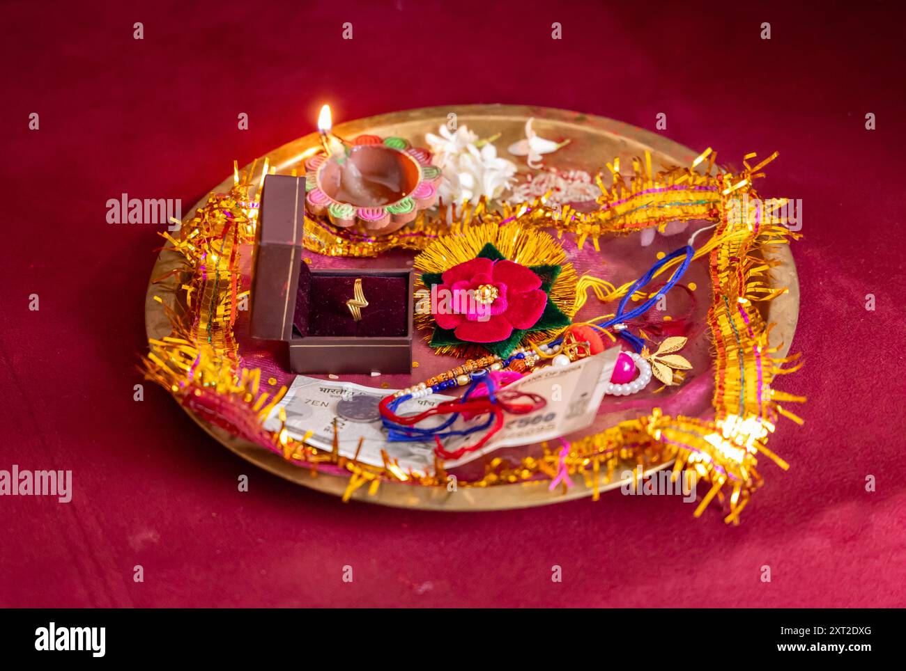 Sacred thread ceremony india hi-res stock photography and images - Alamy