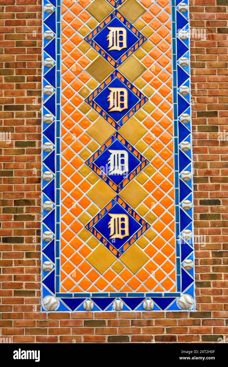 Architecture Comerica Park, Detroit, USA Stock Photo - Alamy
