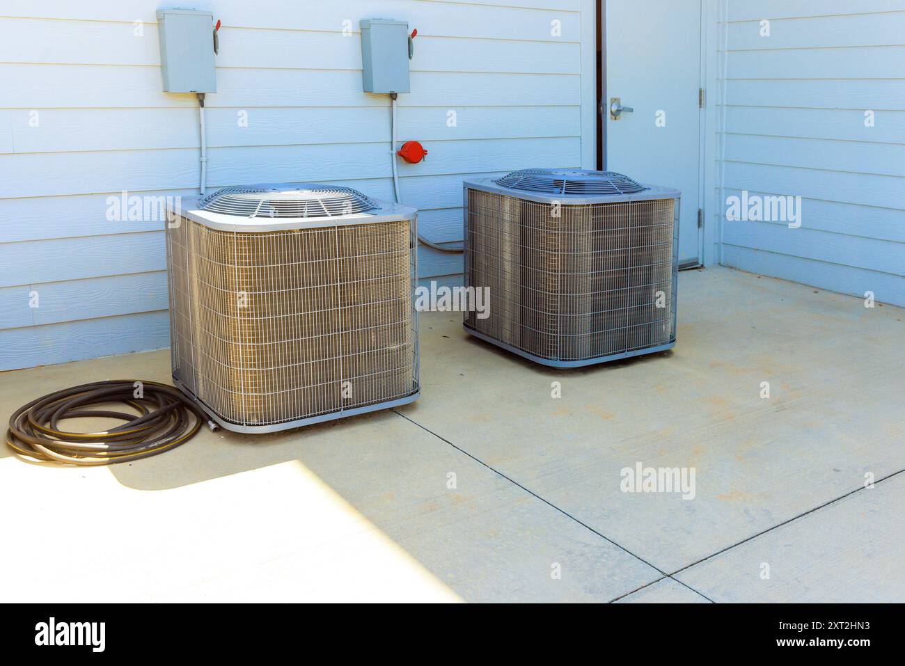 Install condensing unit for purpose of removing heat, moisture from an ...