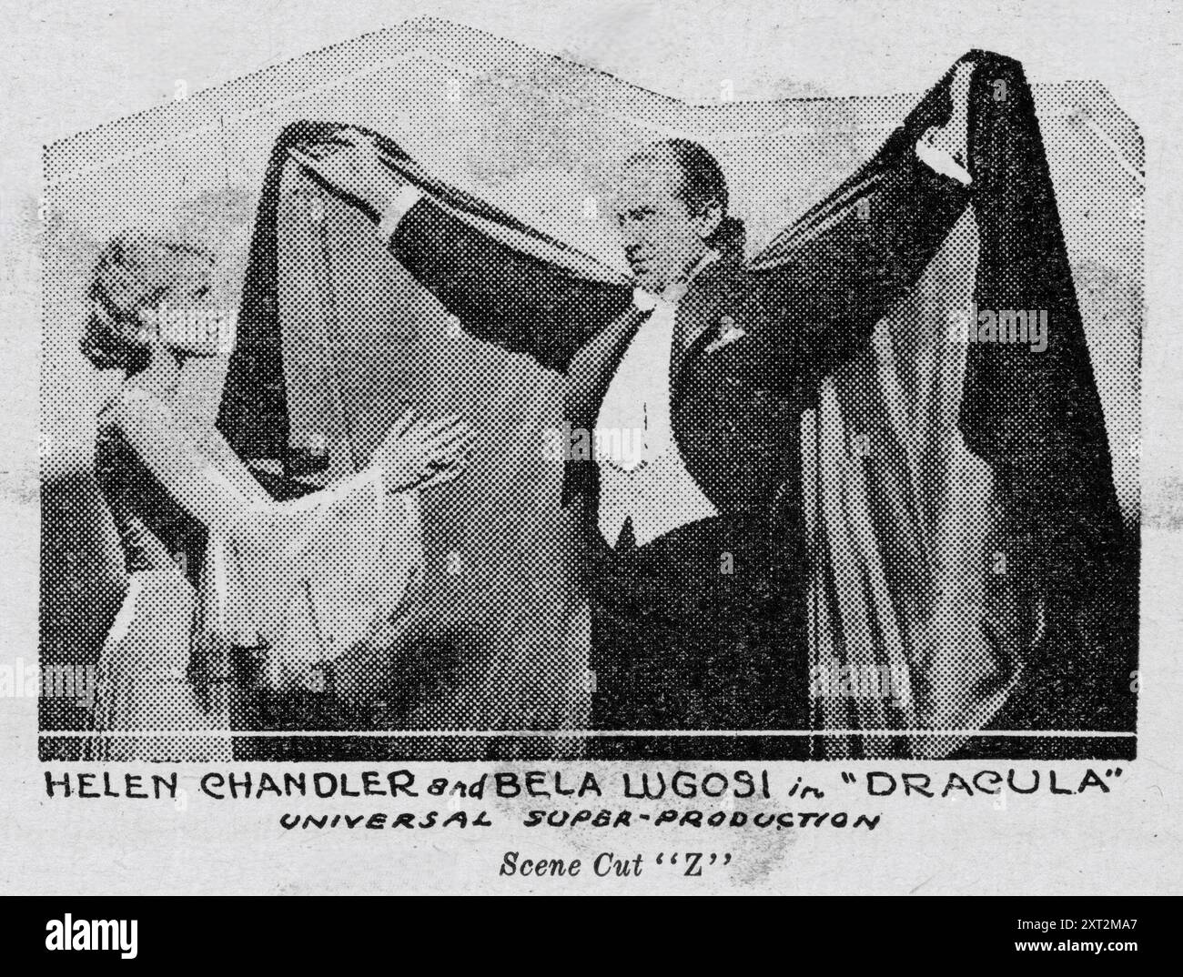 HELEN CHANDLER and BELA LUGOSI in DRACULA 1931 director TOD BROWNING ...