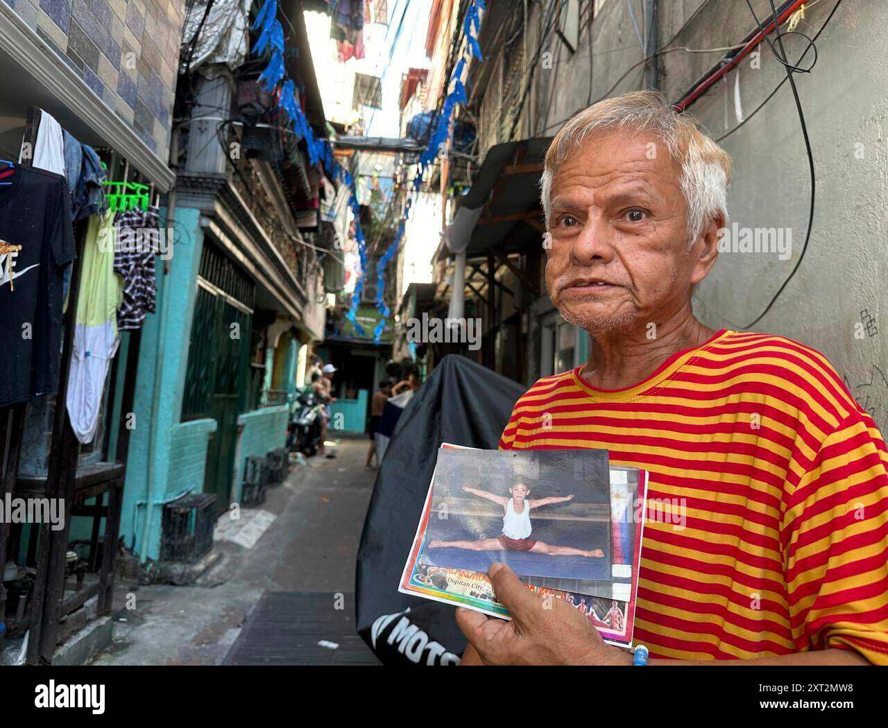 Rodrigo Frisco, 74-year-old grandfather of Filipino gymnast Carlo Yulo ...