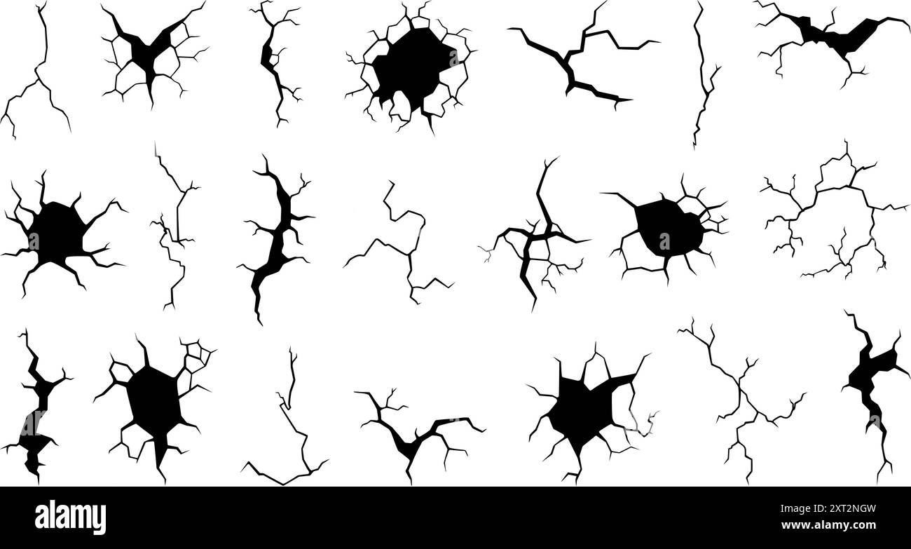 Split concrete Black and White Stock Photos & Images - Alamy