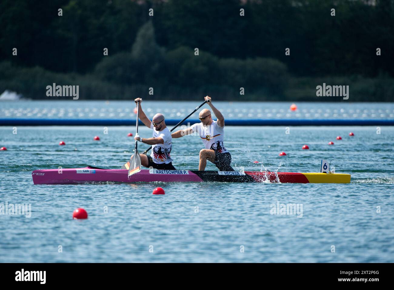 KRETSCHMER Peter, HECKER Tim (Deutschland), Canadier Zweier, 500 Meter ...