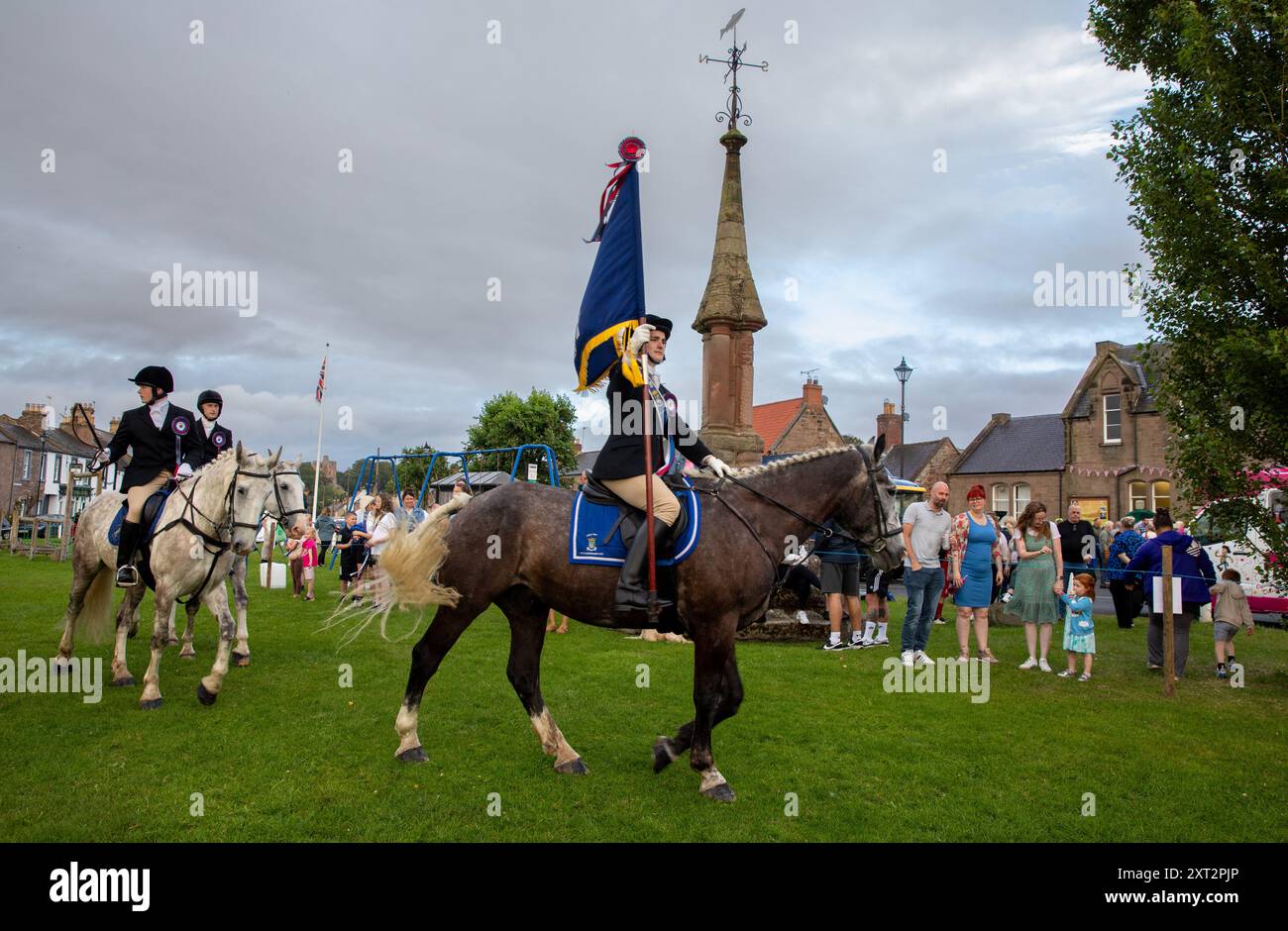 The Coldstreamer at Norham during the annual Coldstream Civic Week ...