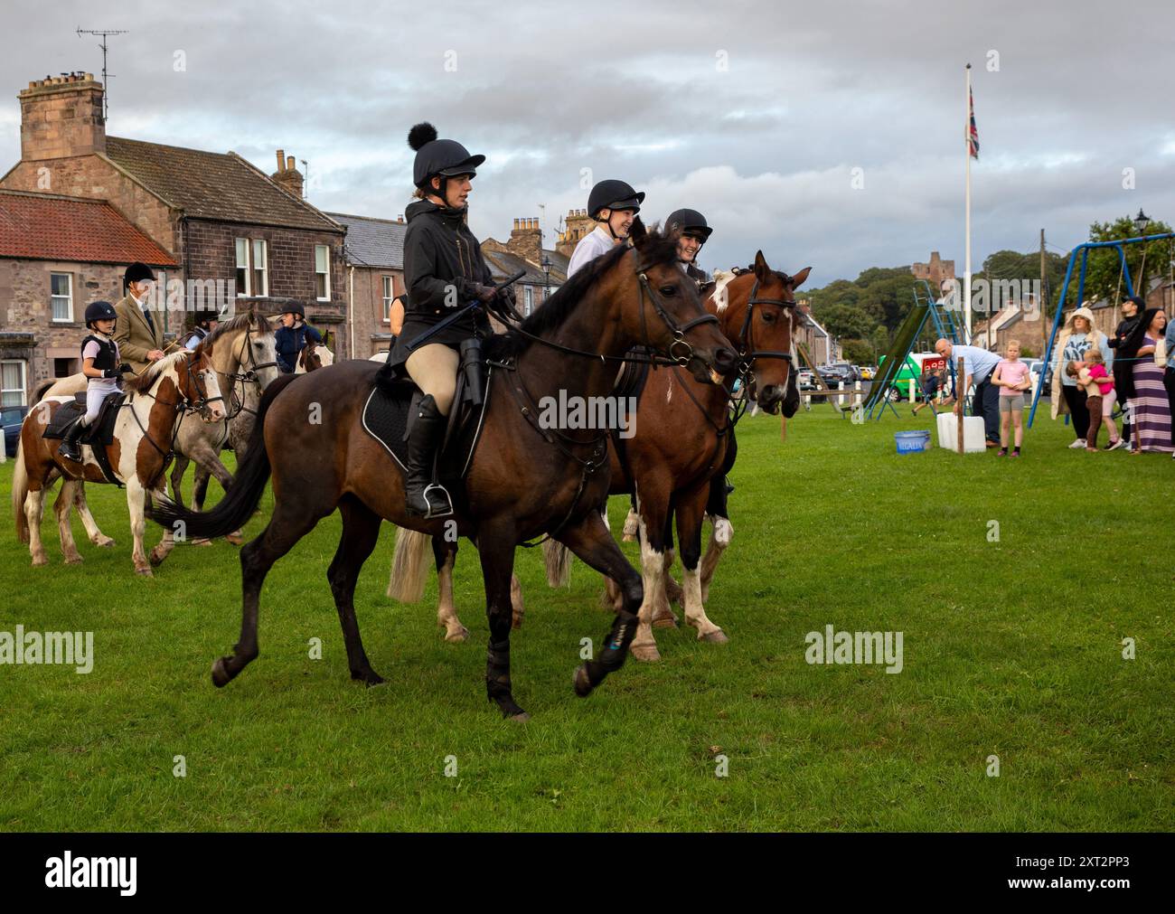 The Coldstreamer at Norham during the annual Coldstream Civic Week ...