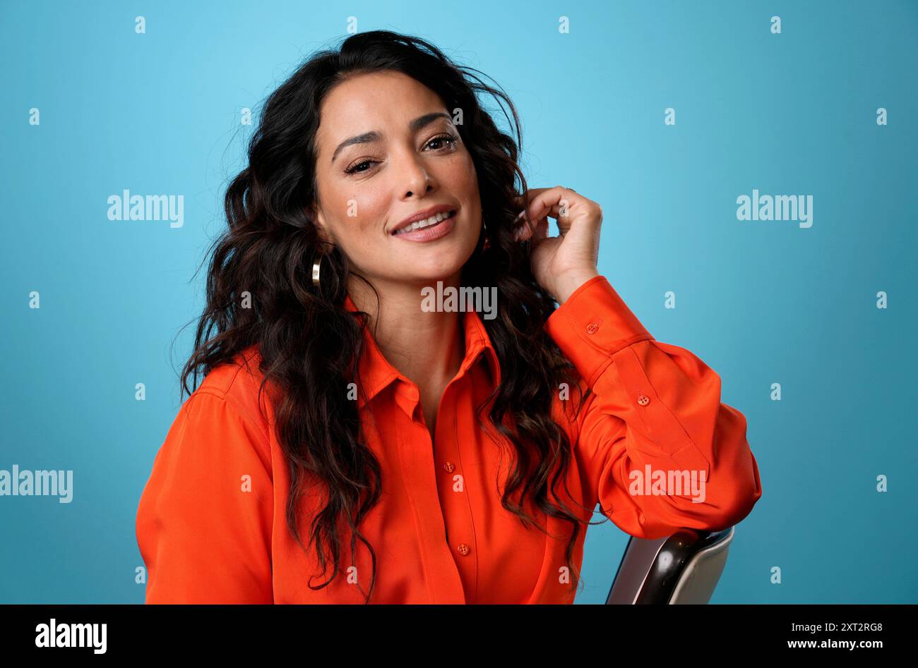 Natalie Martinez, a cast member in the Apple TV+ series "Bad Monkey ...