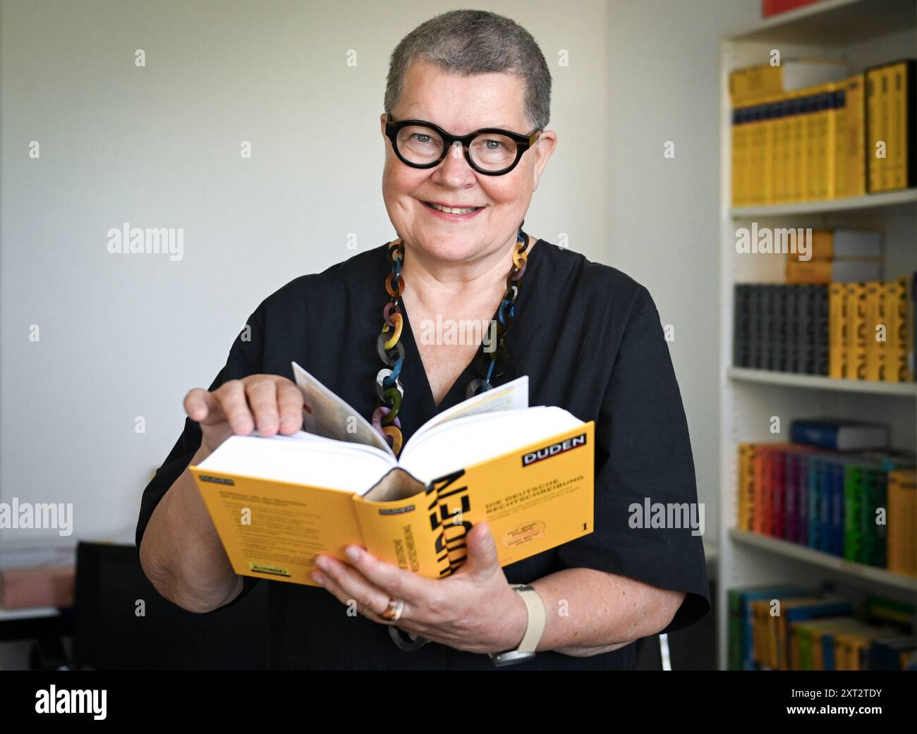 Berlin, Germany. 13th Aug, 2024. Kathrin Kunkel-Razum, editor-in-chief ...