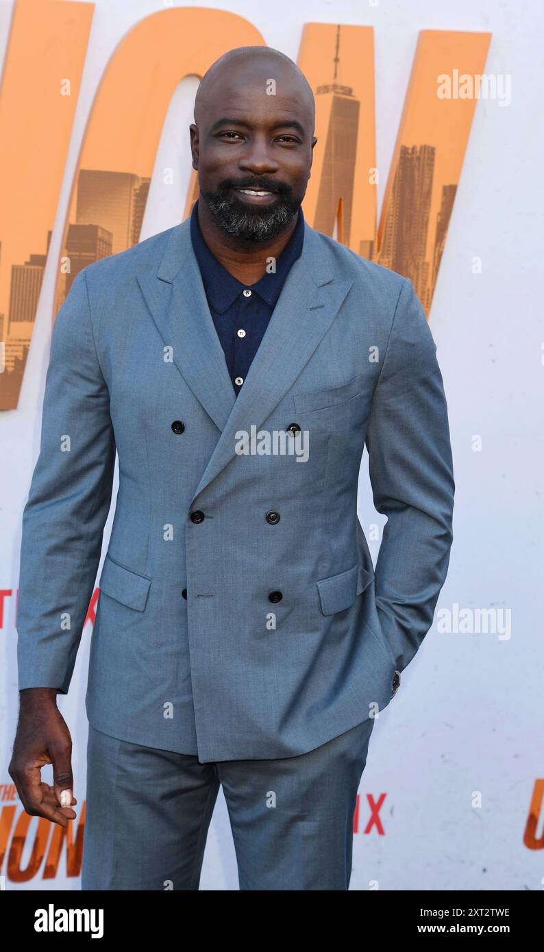 LOS ANGELES, CALIFORNIA - AUGUST 12: Mike Colter attends the Los ...