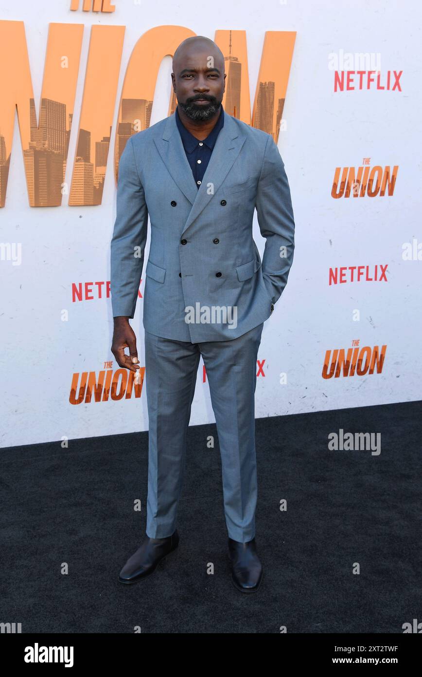 LOS ANGELES, CALIFORNIA - AUGUST 12: Mike Colter attends the Los ...
