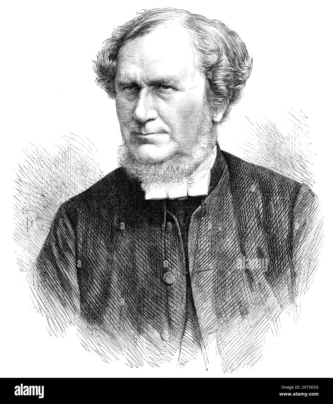 The Right Rev. Dr. Mackenzie, Suffragan Bishop of Nottingham, 1870 ...