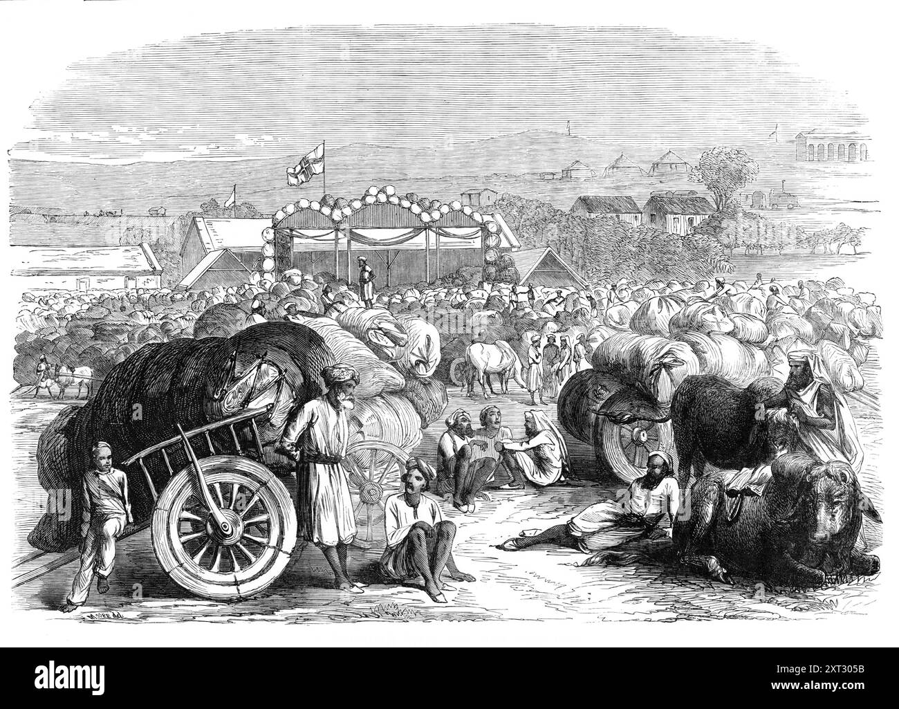 Indian cotton british empire hi-res stock photography and images - Alamy