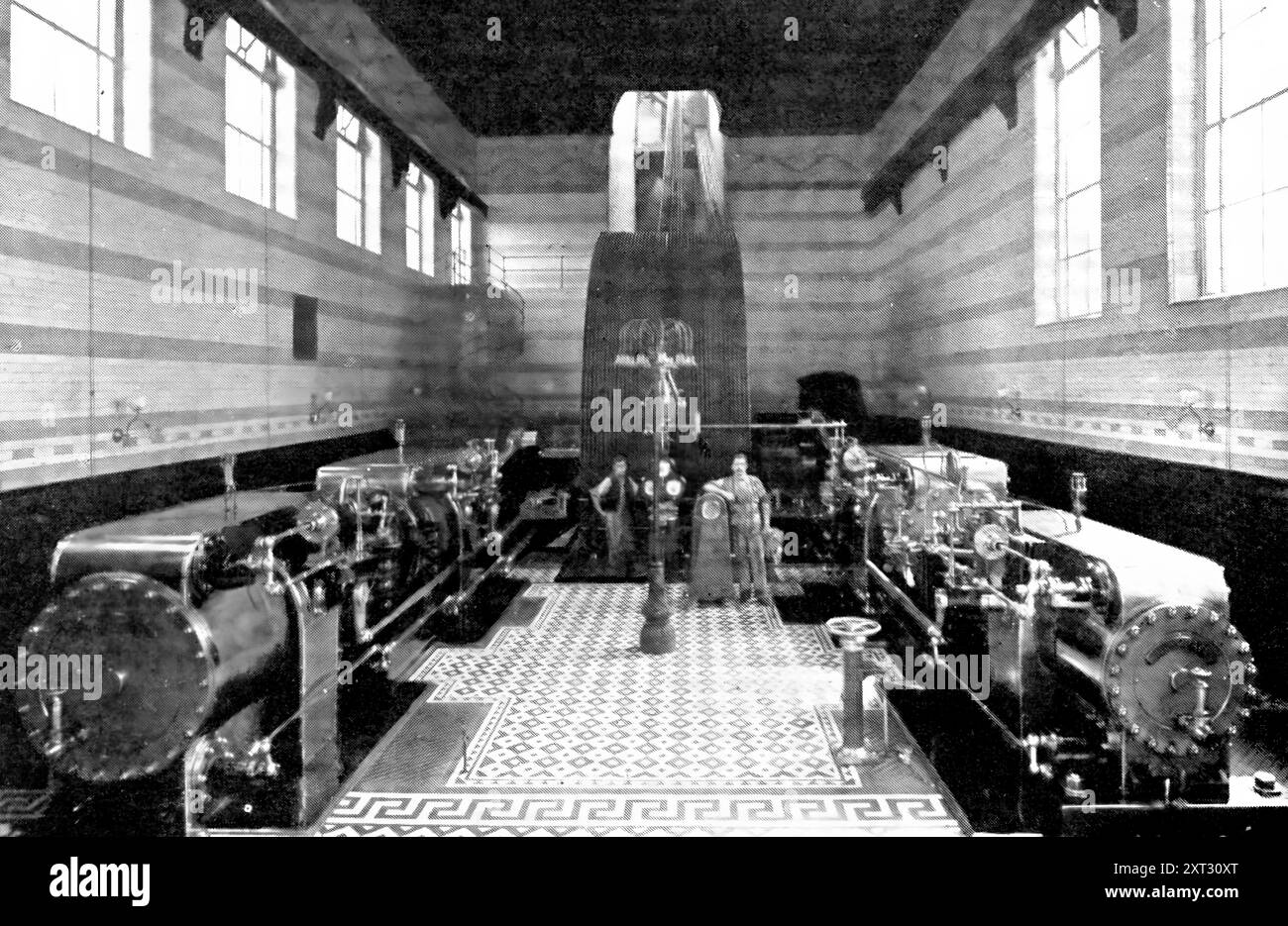 The centenary mill engine, 1909. 'The Romance of Cotton: Cottage to ...