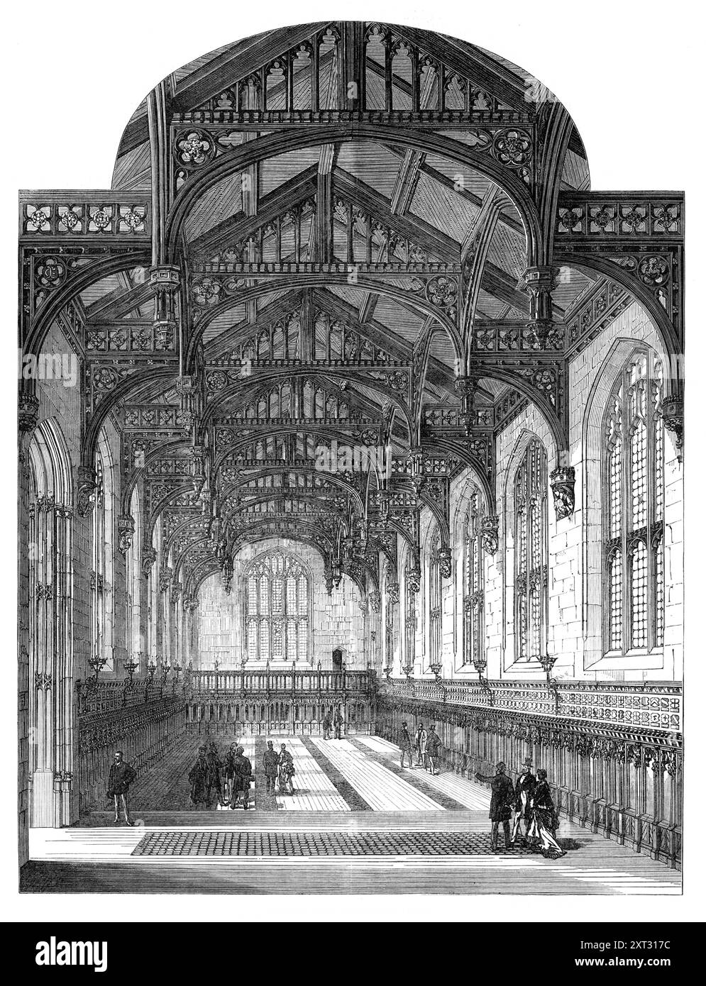 The New Hall of the Inner Temple, [London], 1870. 'The new hall...is ...