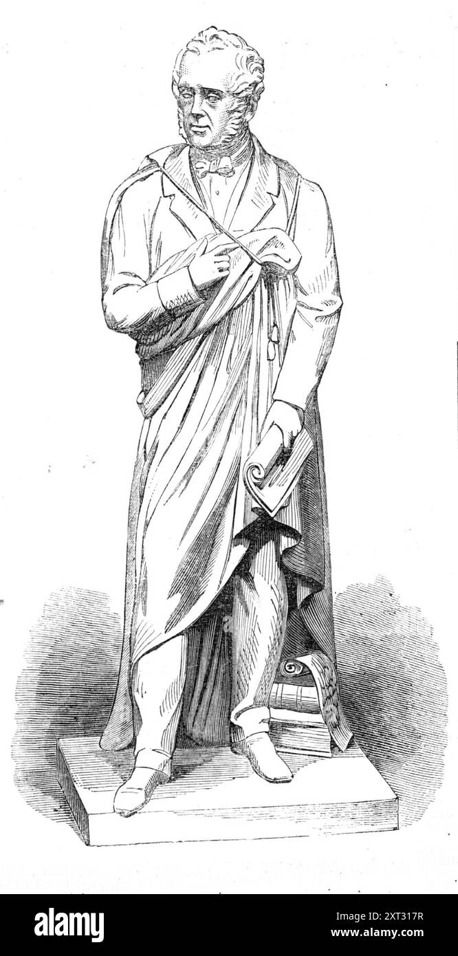 Statue of Lord Palmerston at Southampton, 1869. 'This statue is the ...