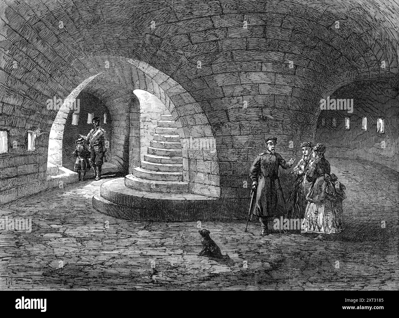 The Crimea Revisited: interior of the Round Tower of the Malakoff, 1869 ...