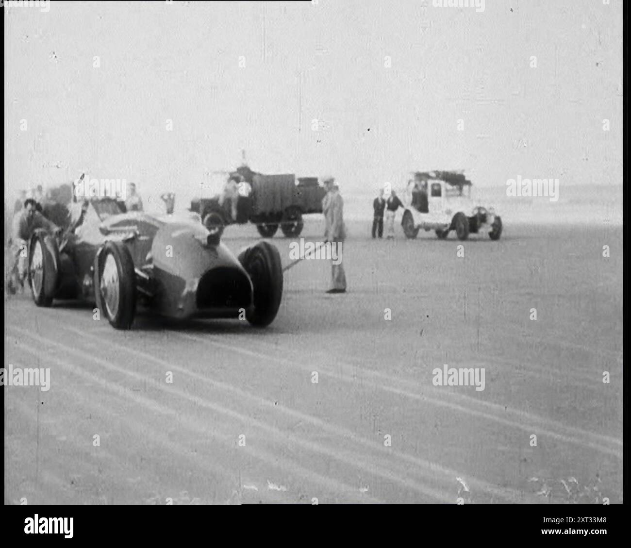 Racing Car Driving Past the Camera, 1933. From "Time To Remember - The ...