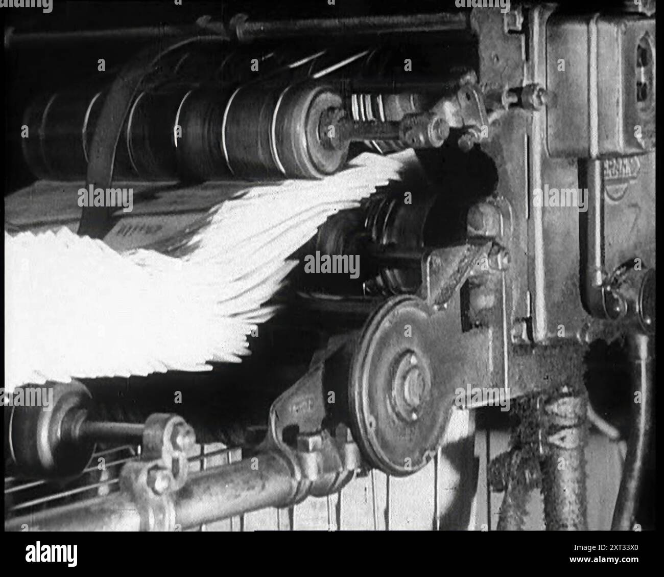 A Printing Press Running, 1933. 'Something had reared its ugly head ...