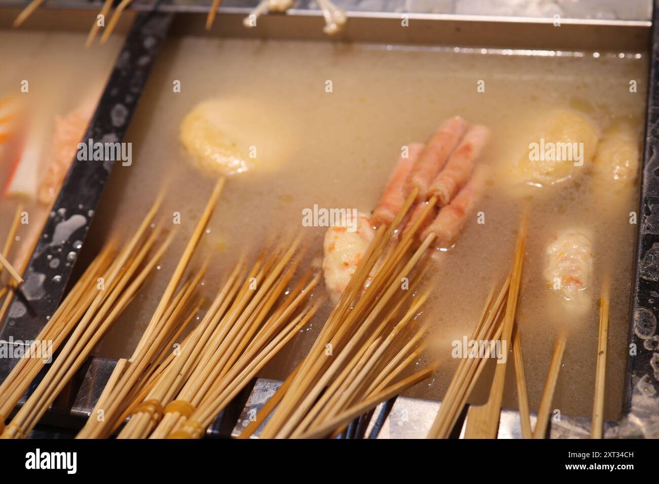 Asian Street Food dishes in a Chinese Night Market Stock Photo - Alamy