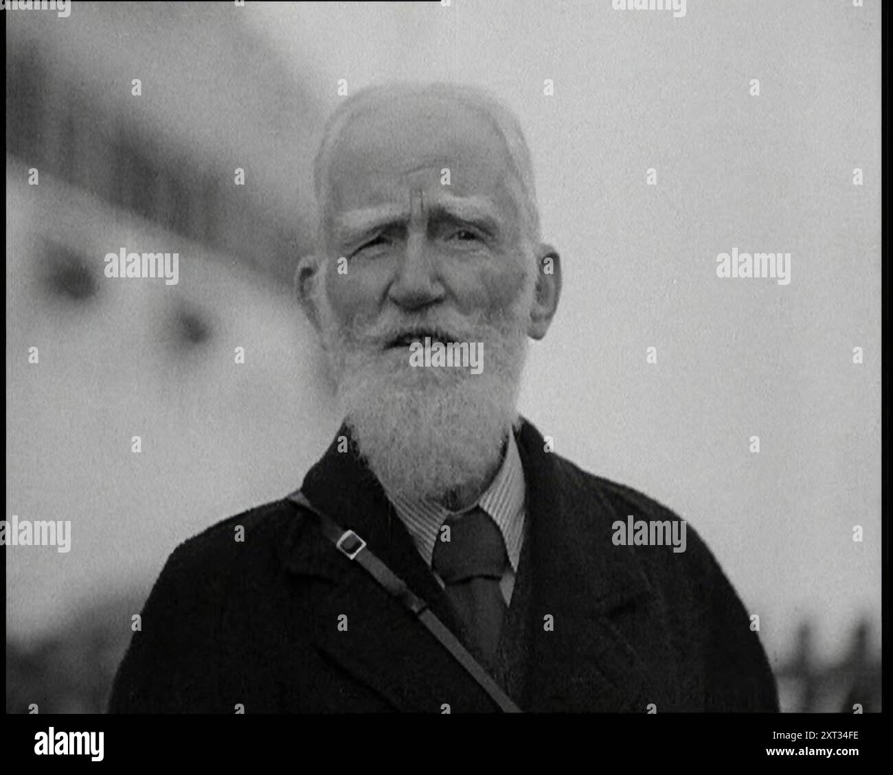 George Bernard Shaw Talking to the Camera, 1930s. From "Time To Remember - The Powers That Were ...