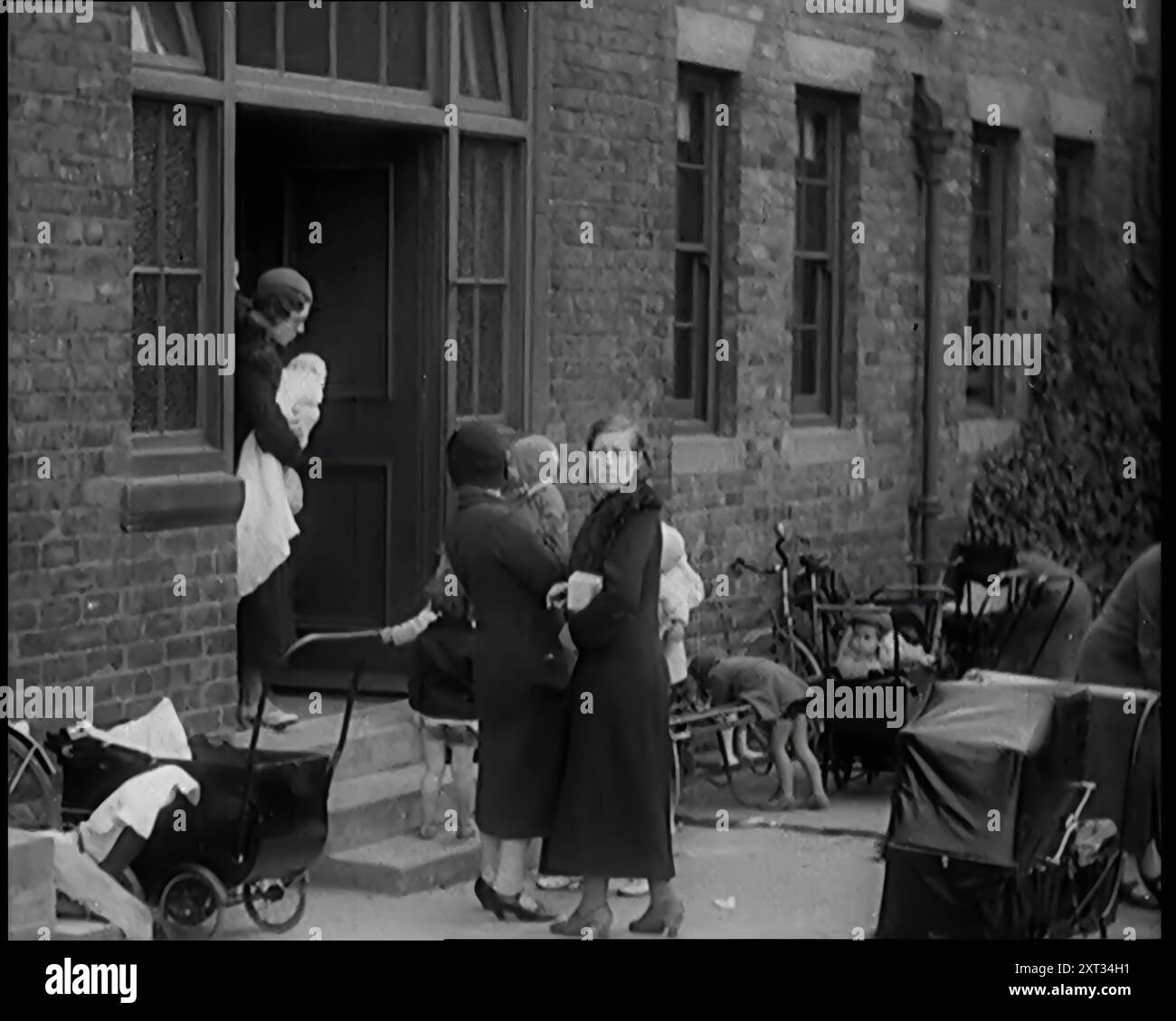 Female Civilians and Their Babies at Health Clinics Where the Babies ...